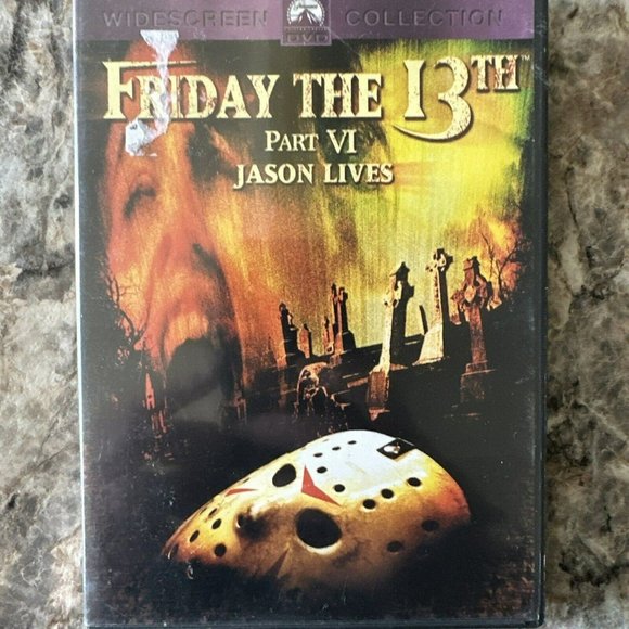 Media | Friday The 13th Part 6 Jason Lives Dvd 201 Sensormatic | Poshmark